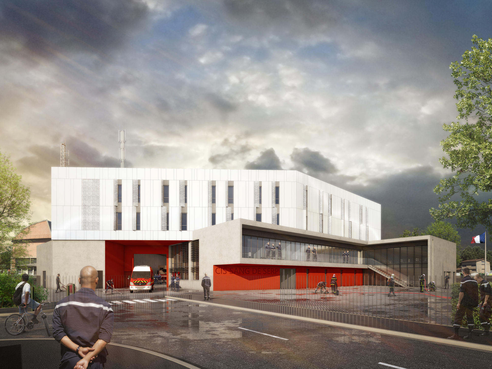 CENTRE D’INCENDIE ET DE SECOURS SANG DE SERP